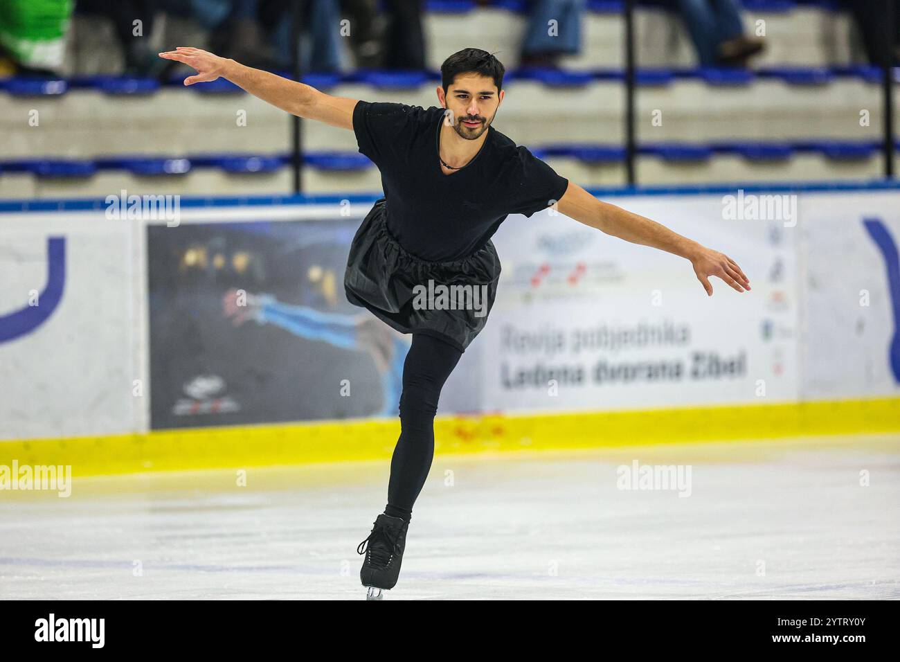 Sisak, Croatia. 07th Dec, 2024. Spencer Akira Howe of USA preform in ...