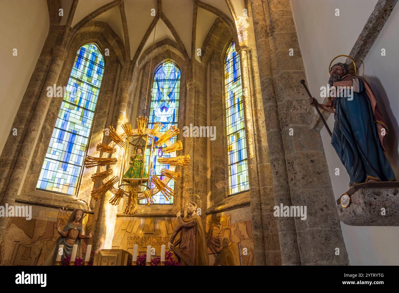 church Filzmoos. The Filzmooser Kindl is a late Gothic, colorfully ...