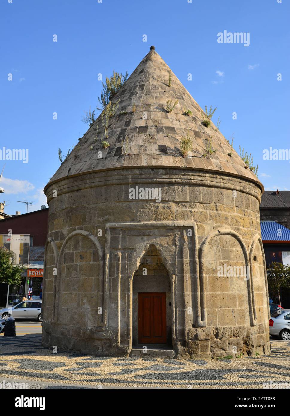 The Historical Cimcime Hatun Tomb, located in Erzurum, Turkey, was ...