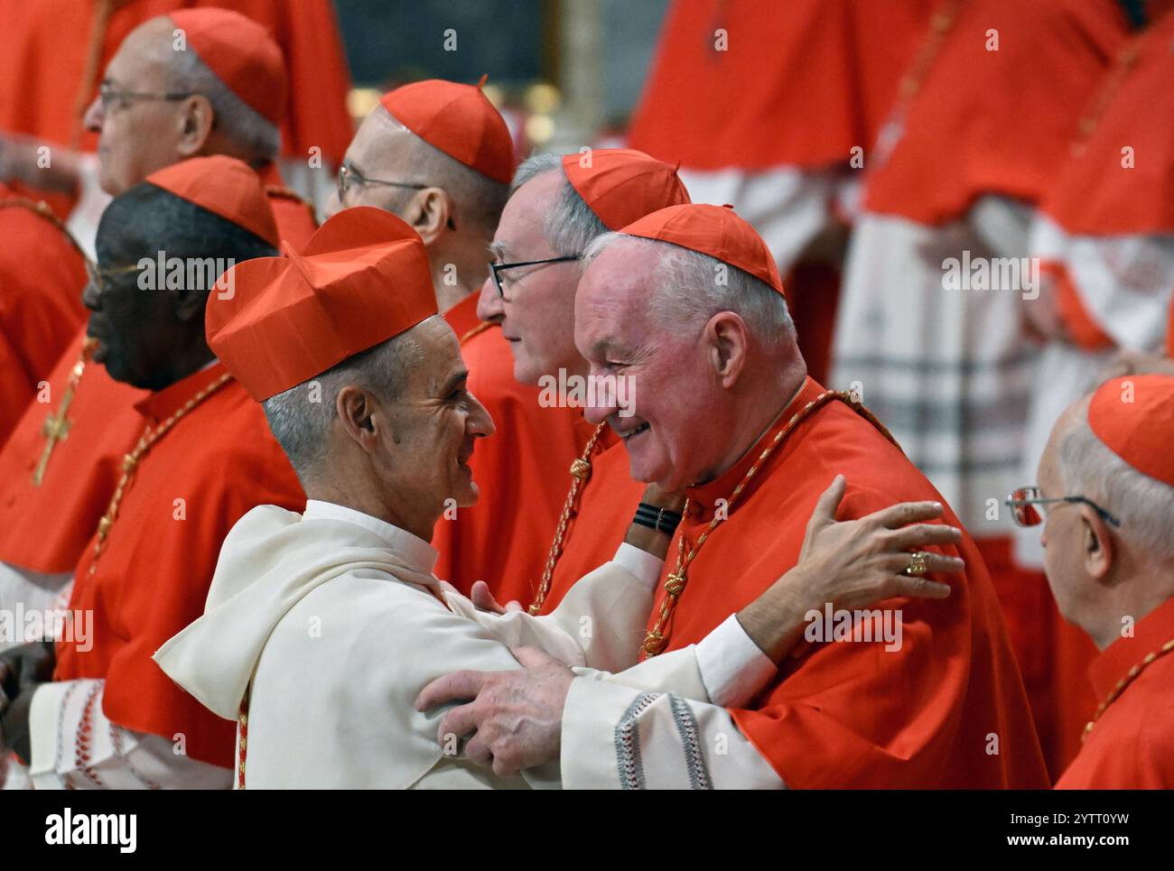New cardinal Jean-Paul Vesco (left) (From France, Archbishop of Algiers ...