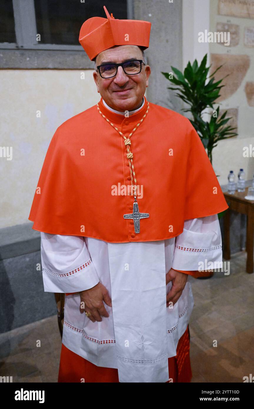 New cardinal Fernando Natalio Chomali Garib (Chile) poses during a ...