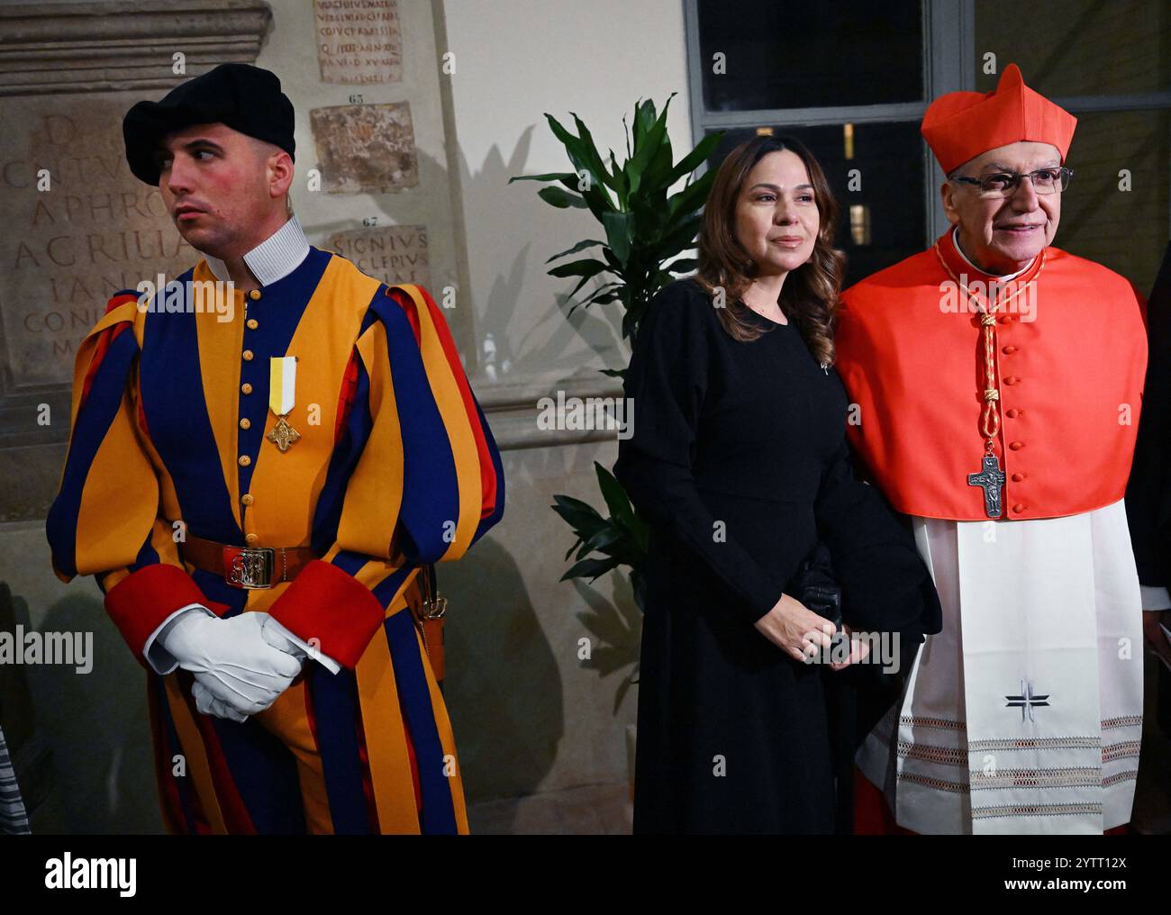 New cardinal Carlos Gustavo Castillo Mattasoglio (Peru) poses during a ...