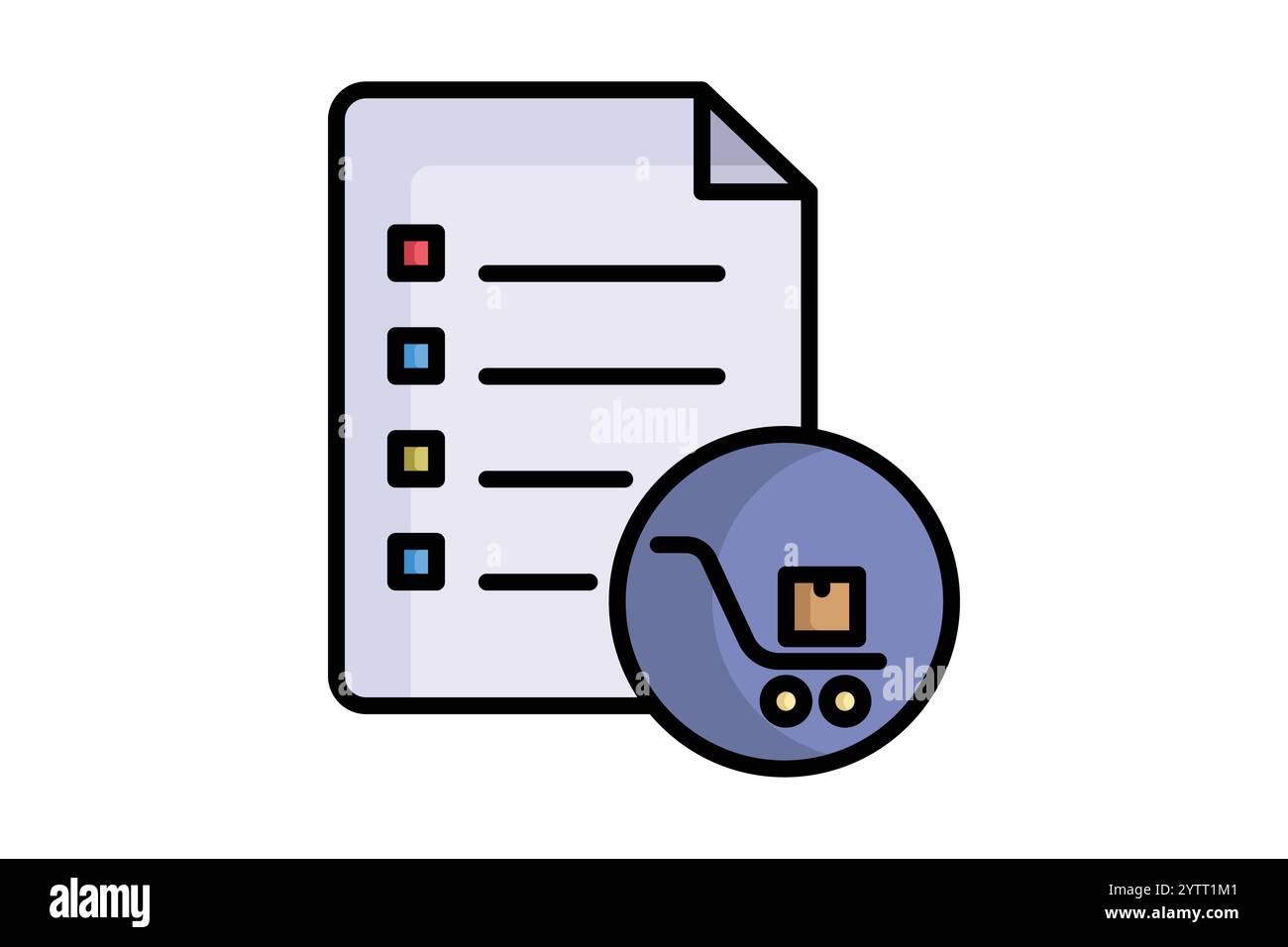 Purchase order Stock Vector Images - Alamy