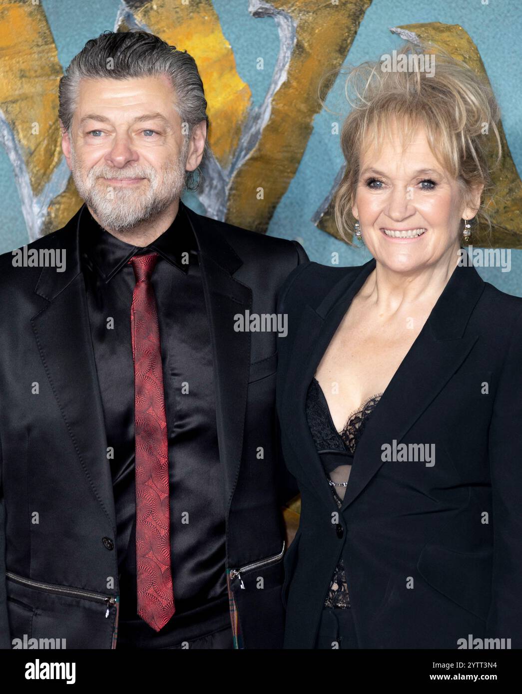 3 Dec 2024, London, England, UK - Andy Serkis and Lorraine Ashbourne ...