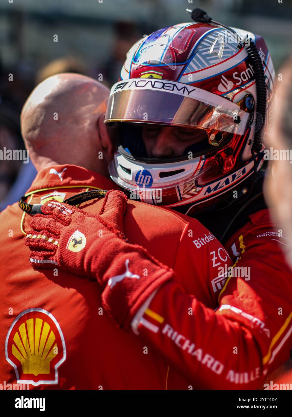 Abu Dhabi Uae 08th Dec 2024 Weug Maya Nld Prema Racing Supported By Ferrari Tatuus F4 T