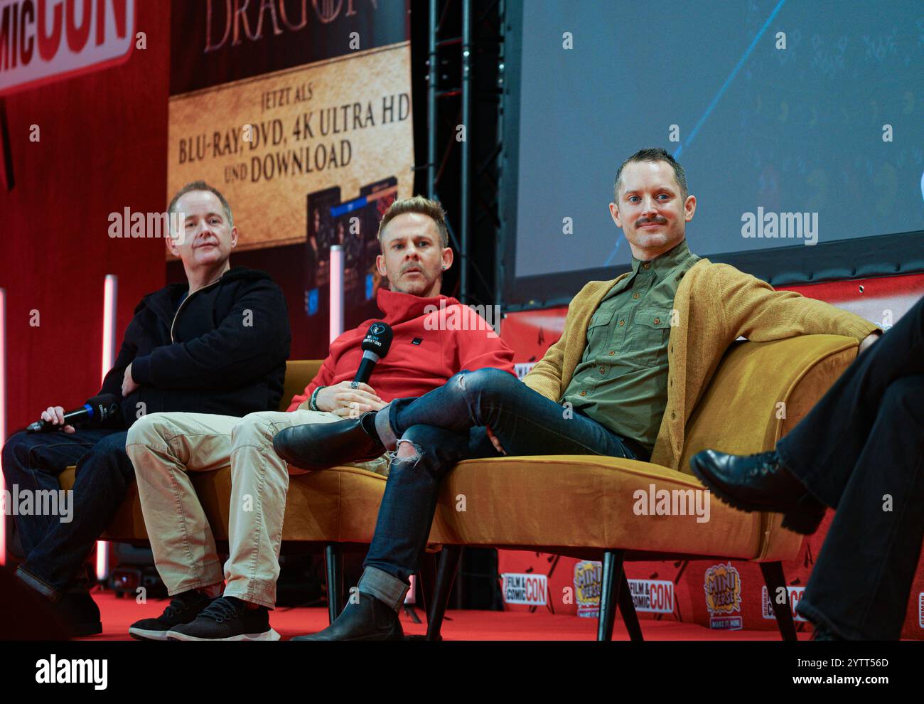 DORTMUND, Germany. 7th Dec 2024. The Hobbits Panel (actors Billy Boyd ...