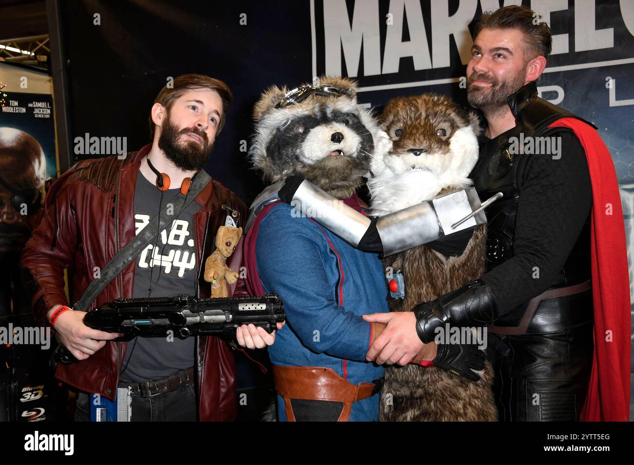 Guardians of the Galaxy Cosplayer auf der German Film Comic Con ...