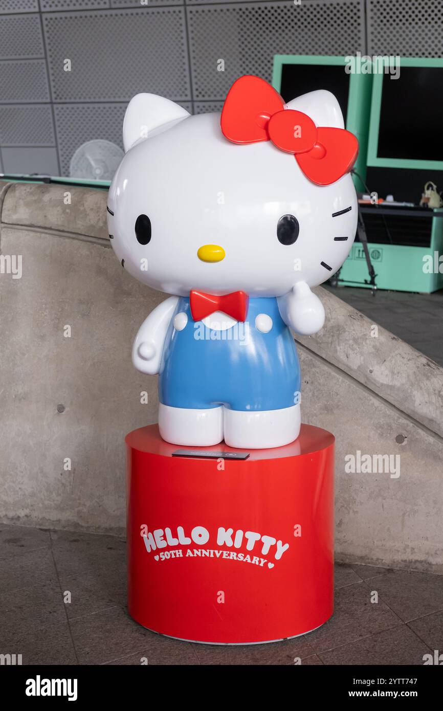 Seoul, South Korea - 2 August 2024: Hello Kitty 50th Anniversary ...