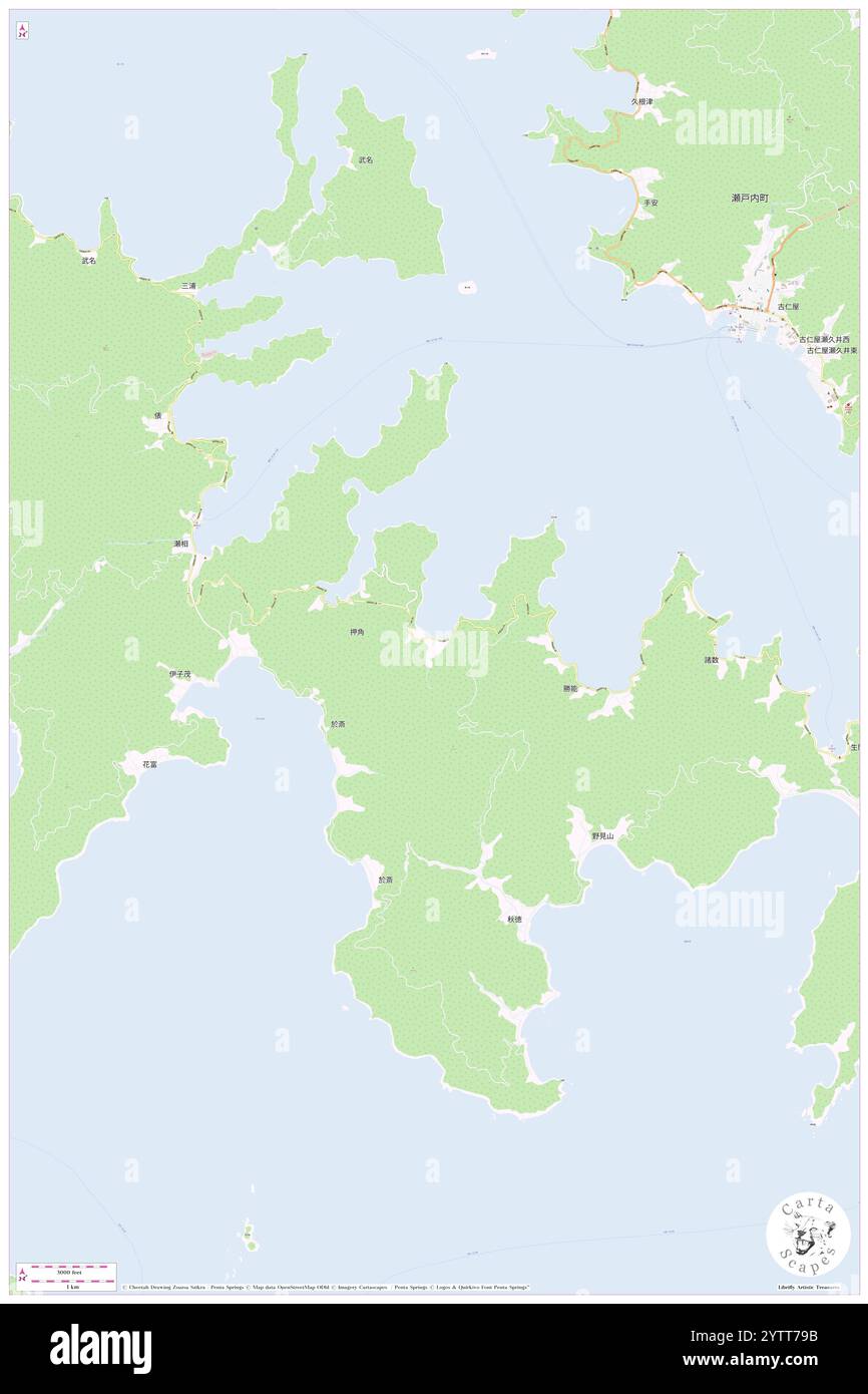 Oshikaku, ?shima-gun, JP, Japan, Kagoshima, N 28 6' 42'', N 129 16' 24 ...