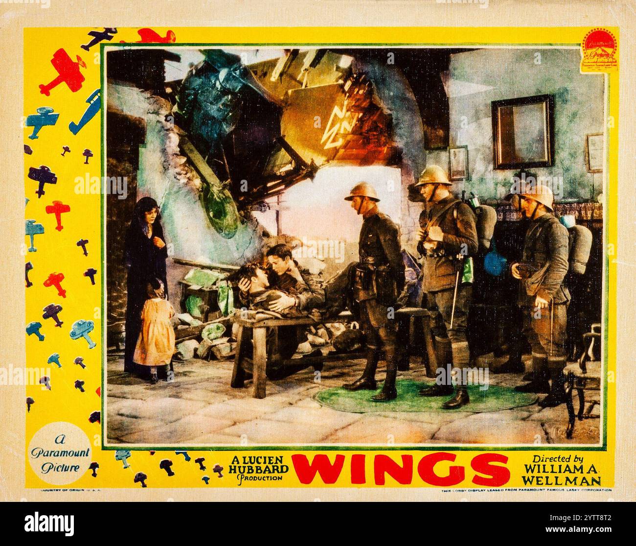 Wings (Paramount, 1927) A Lucien Hubbard production - Directed by Wiliam A. Welllman - Academy ...