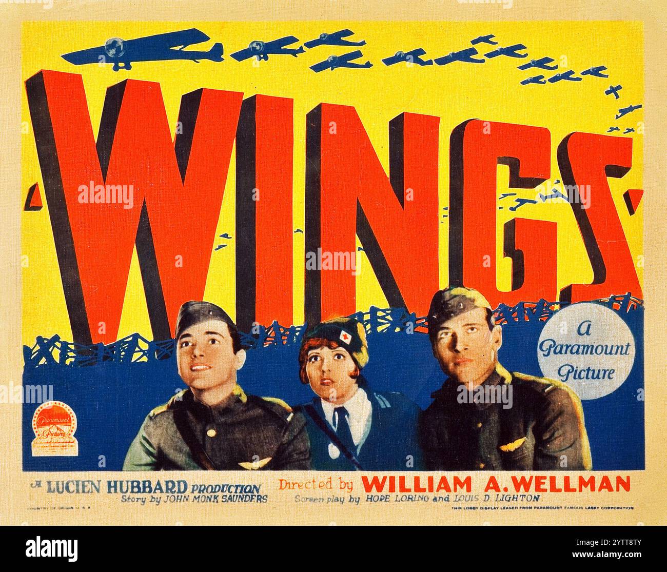 Wings film 1927 hi-res stock photography and images - Alamy