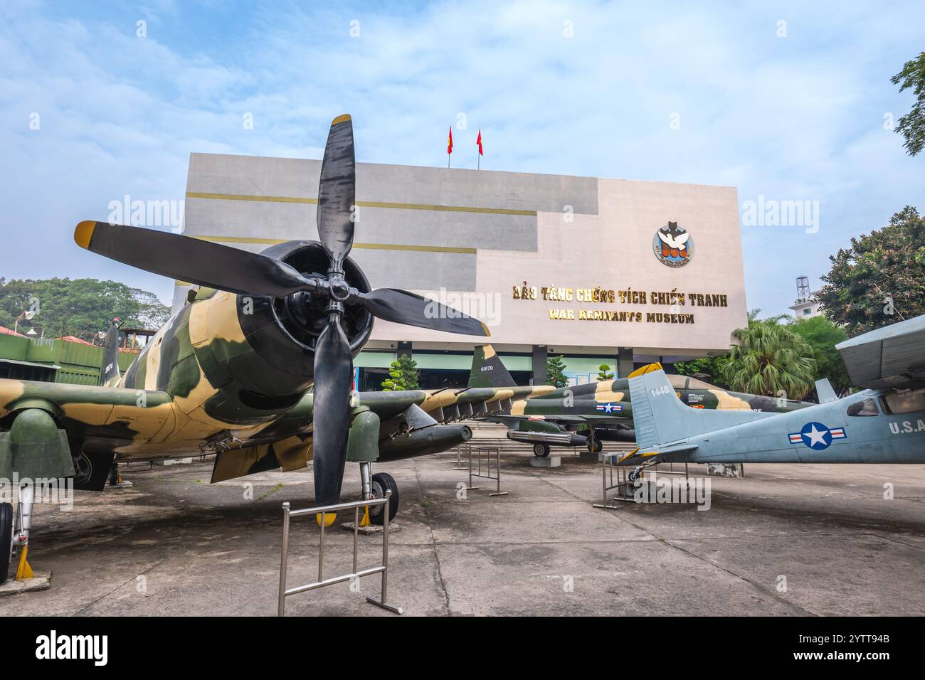 December 2, 2024: The War Remnants Museum, a museum in Ho Chi Minh City ...