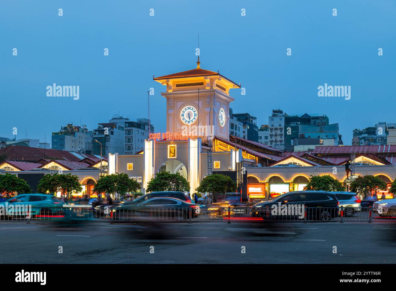 Saigon Central Market, aka Ben Thanh Market, in Ho Chi Minh City ...