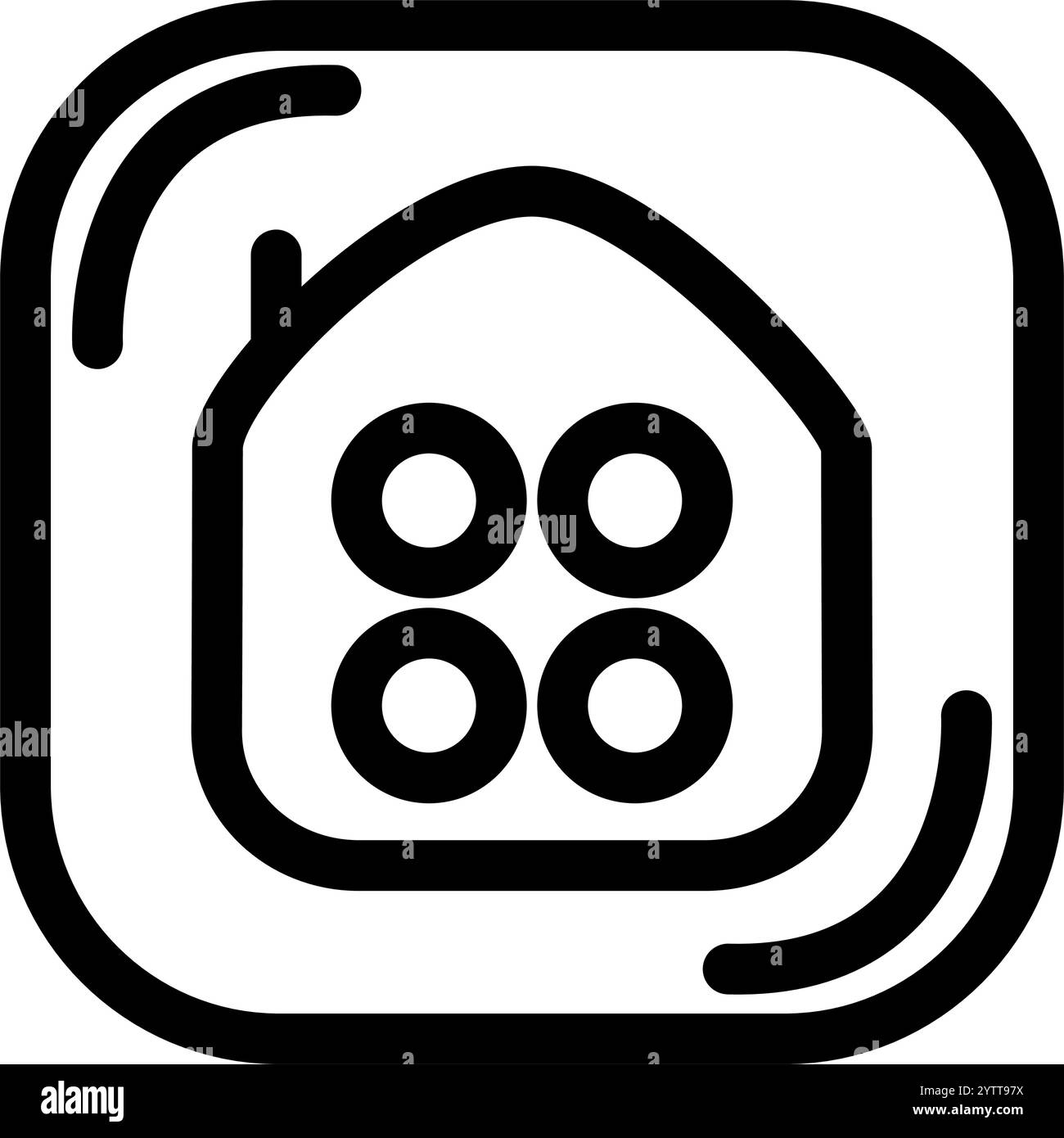 Smart phone home in Black and White Stock Photos & Images - Alamy