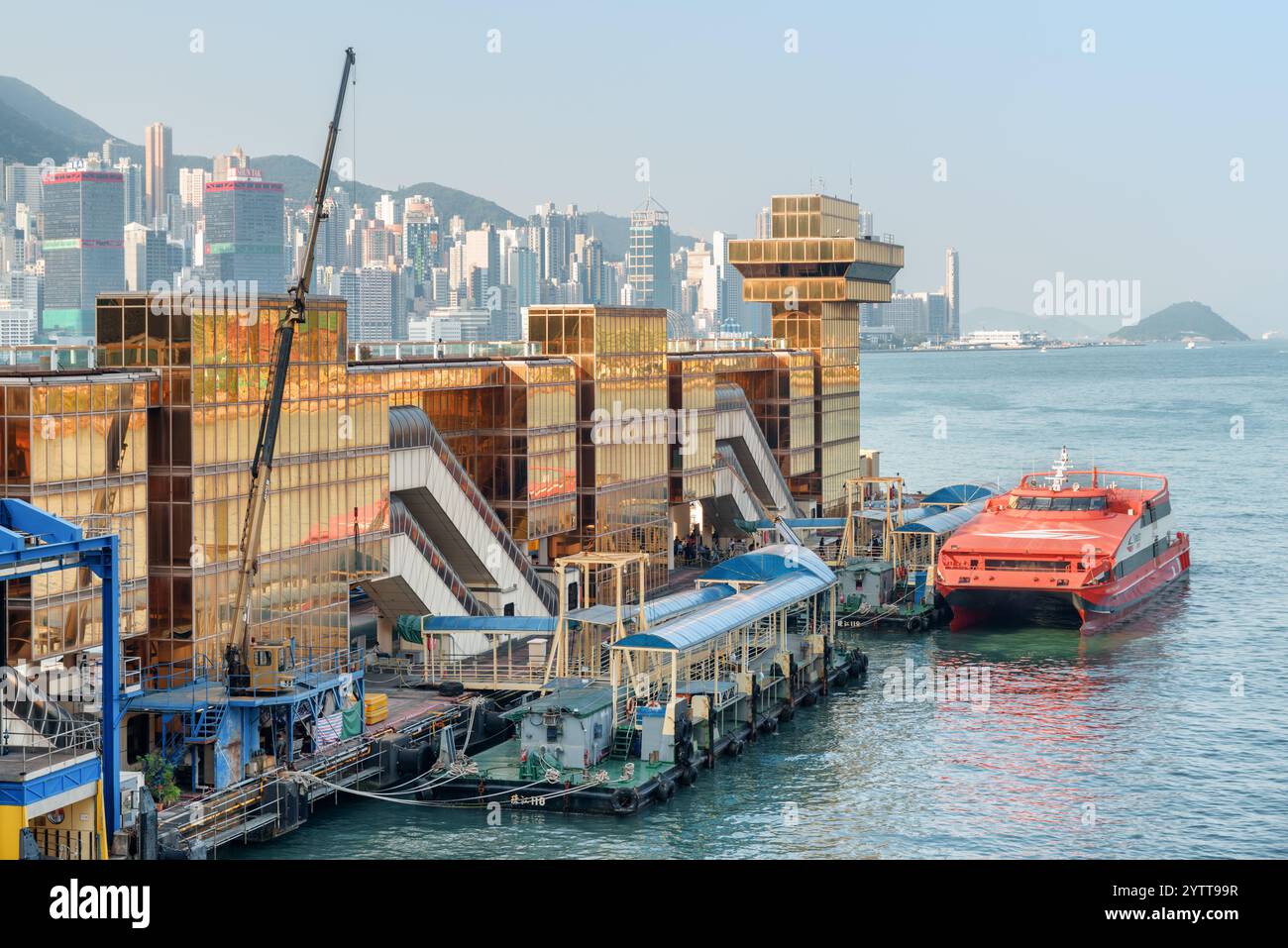 Hong Kong China Ferry Terminal. Tsim Sha Tsui, Kowloon Stock Photo - Alamy