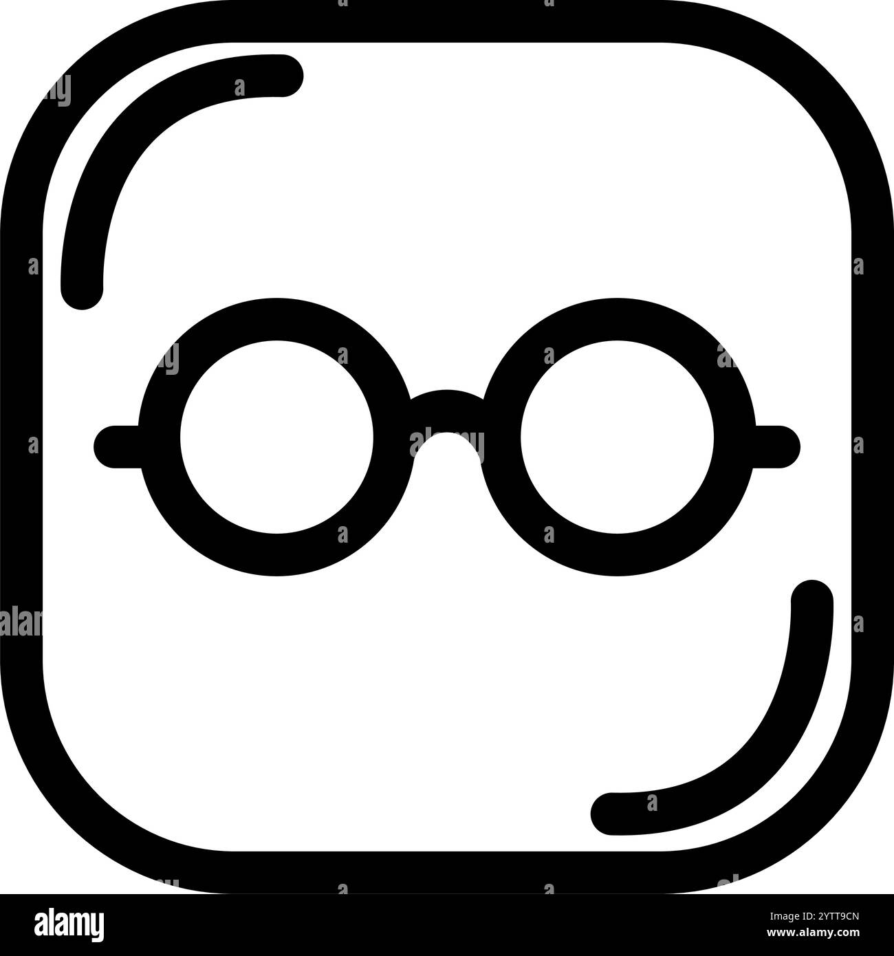 Modern flat editable vector Black and White Stock Photos & Images - Alamy