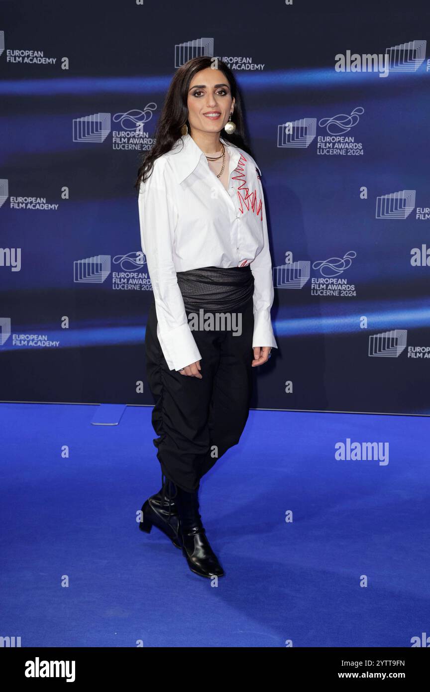 Soleen Yusef bei der Verleihung des 37. Europäischen Filmpreises 2024 ...