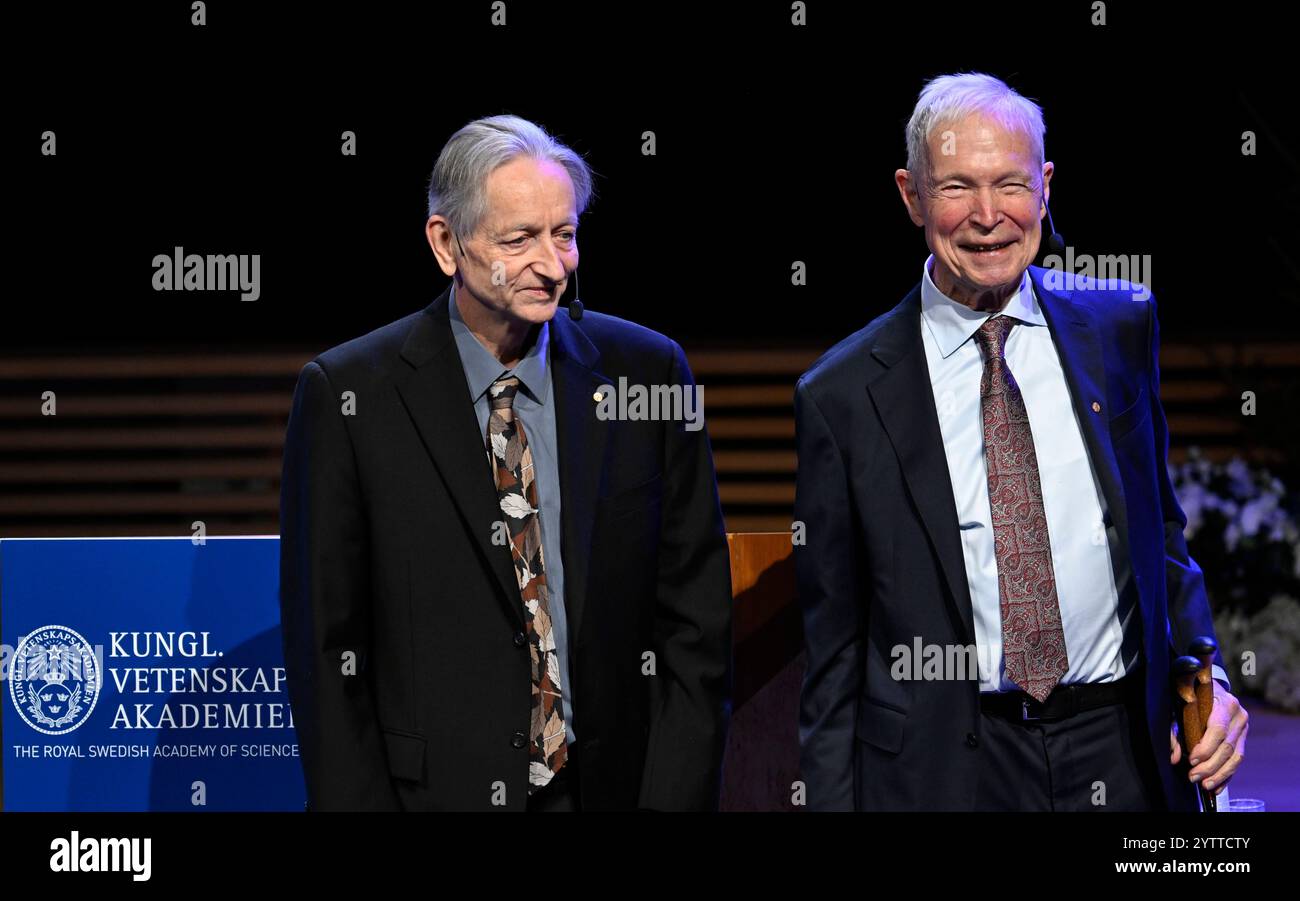 Geoffrey hinton and john hopfield hi-res stock photography and images ...