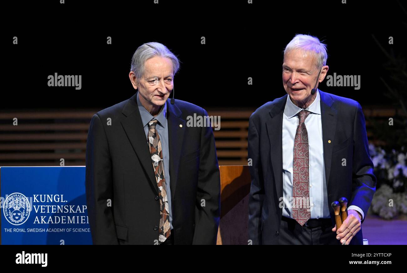 Geoffrey hinton and john hopfield hi-res stock photography and images ...