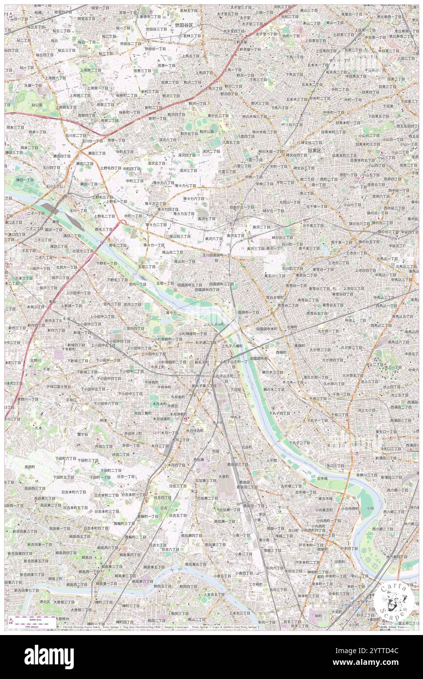Tamagawa Ryokuchi, Kawasaki-shi, JP, Japan, Kanagawa, N 35 35' 17'', N ...