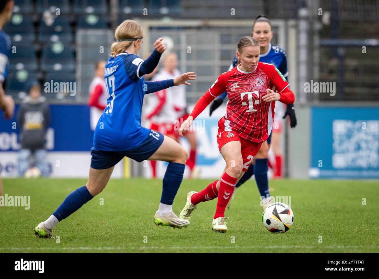 Potsdam, Germany. 07th Dec, 2024. Laura Donhauser (25) of 1. FC Köln ...