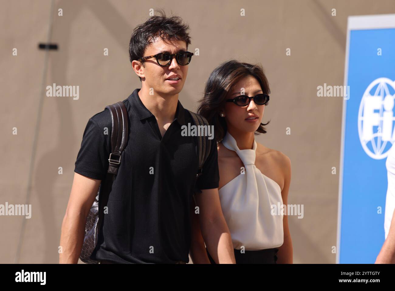 Alexander Albon (Williams Racing, #23), Lily Muni He, ARE, Formel 1 ...