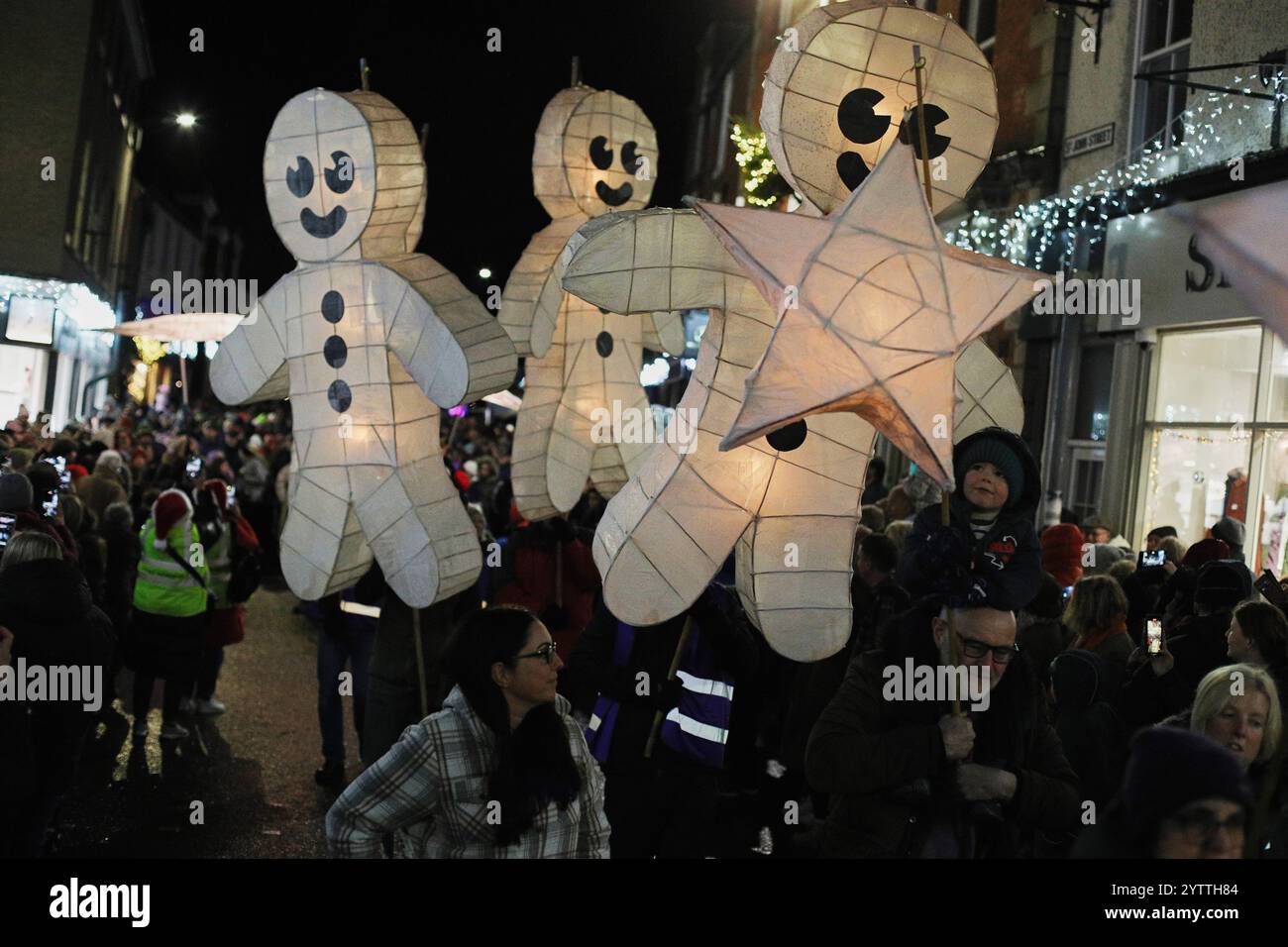 Ashbourne derbyshire christmas hi-res stock photography and images - Alamy