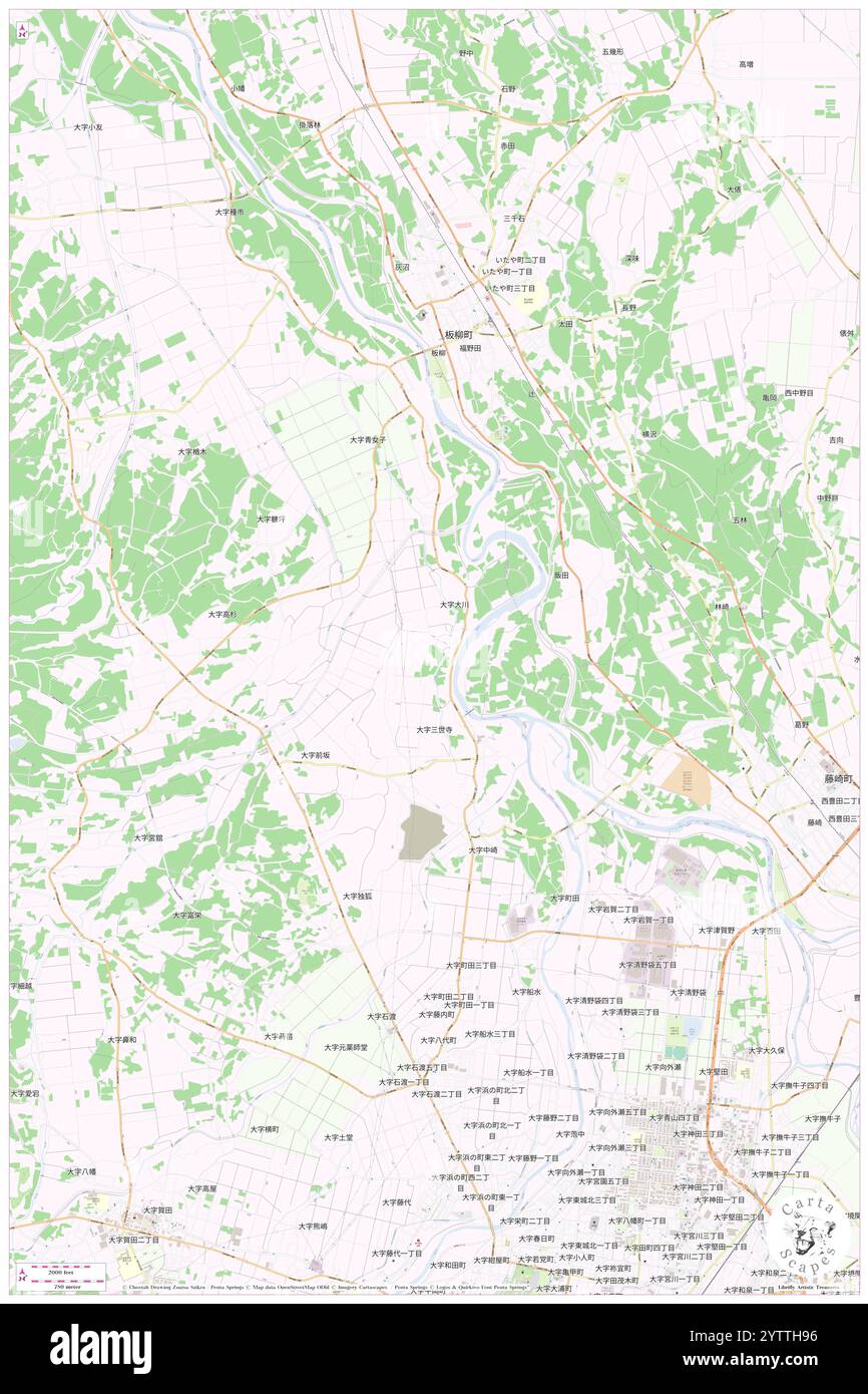 Okawa, Hirosaki Shi, JP, Japan, Aomori, N 40 40' 2'', N 140 27' 18 ...
