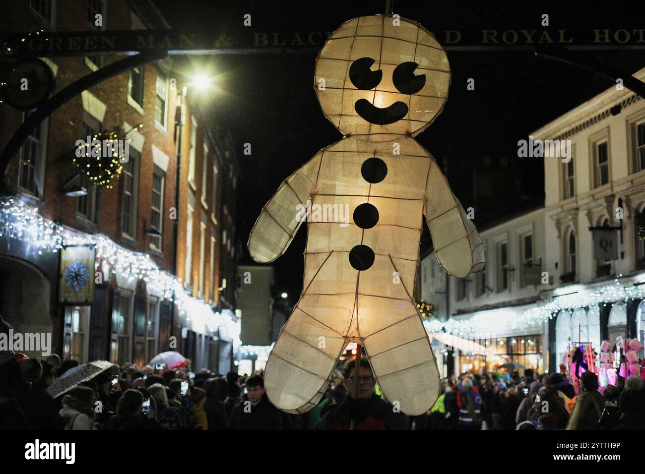 Ashbourne derbyshire christmas hi-res stock photography and images - Alamy
