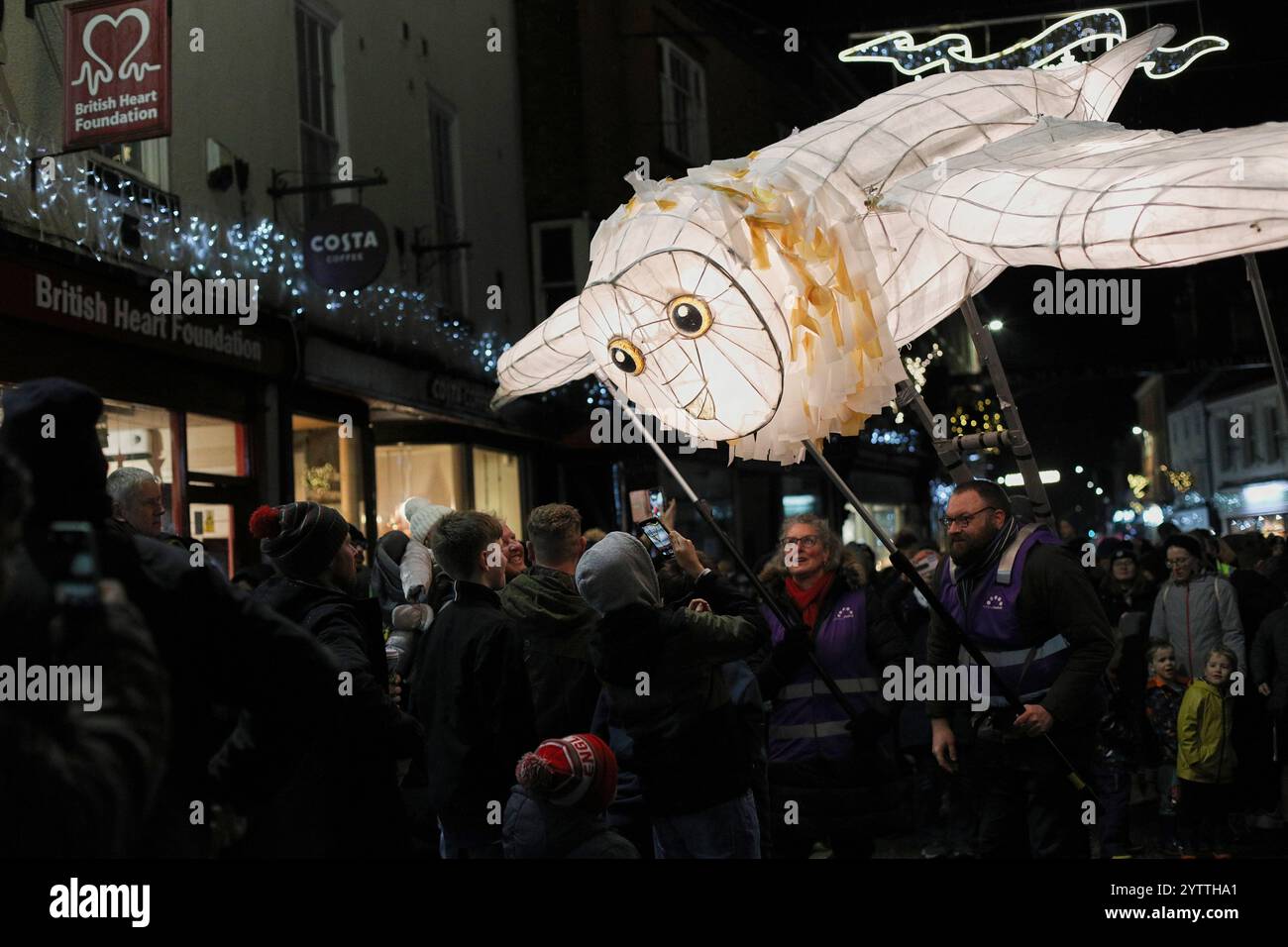 Ashbourne derbyshire christmas hi-res stock photography and images - Alamy