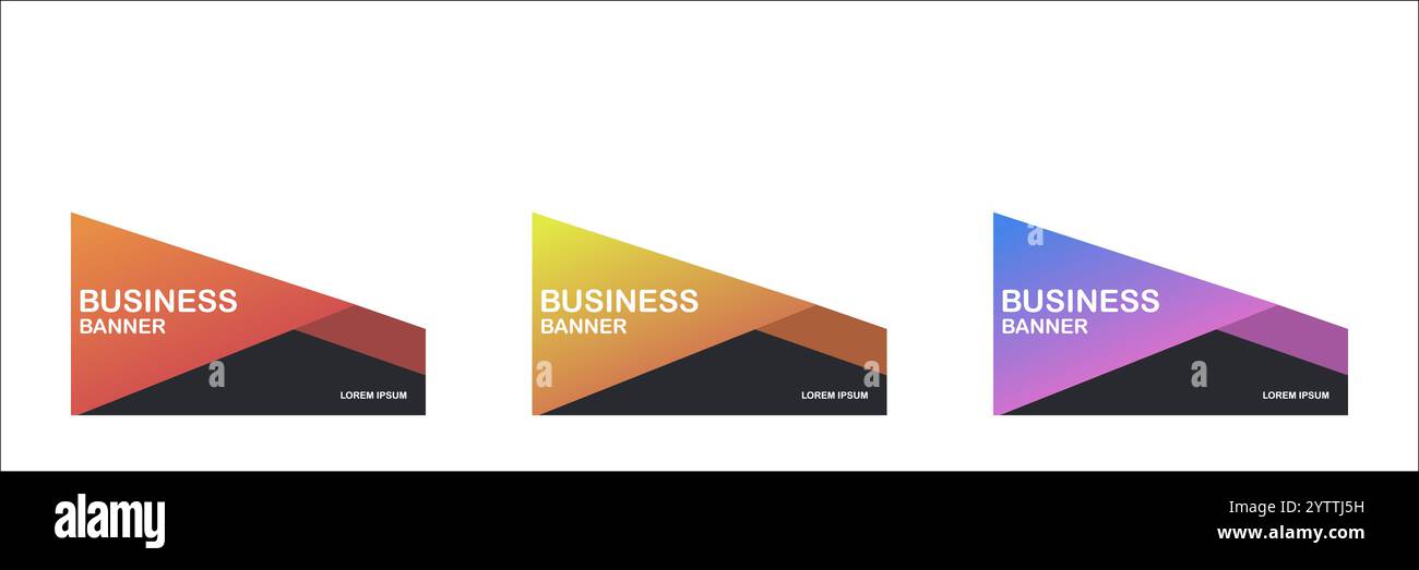 Set of Editable social media square banner template. For social media ...