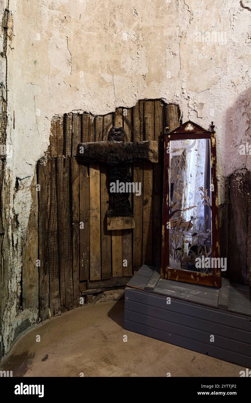 Exploring the Beauty of Rustic Religious Artifacts in a Beautifully ...