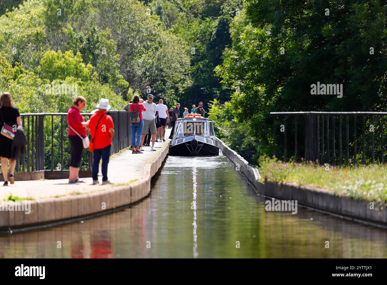 Pontcysyllte Aqueduct in North Wales,Uk Stock Photo - Alamy