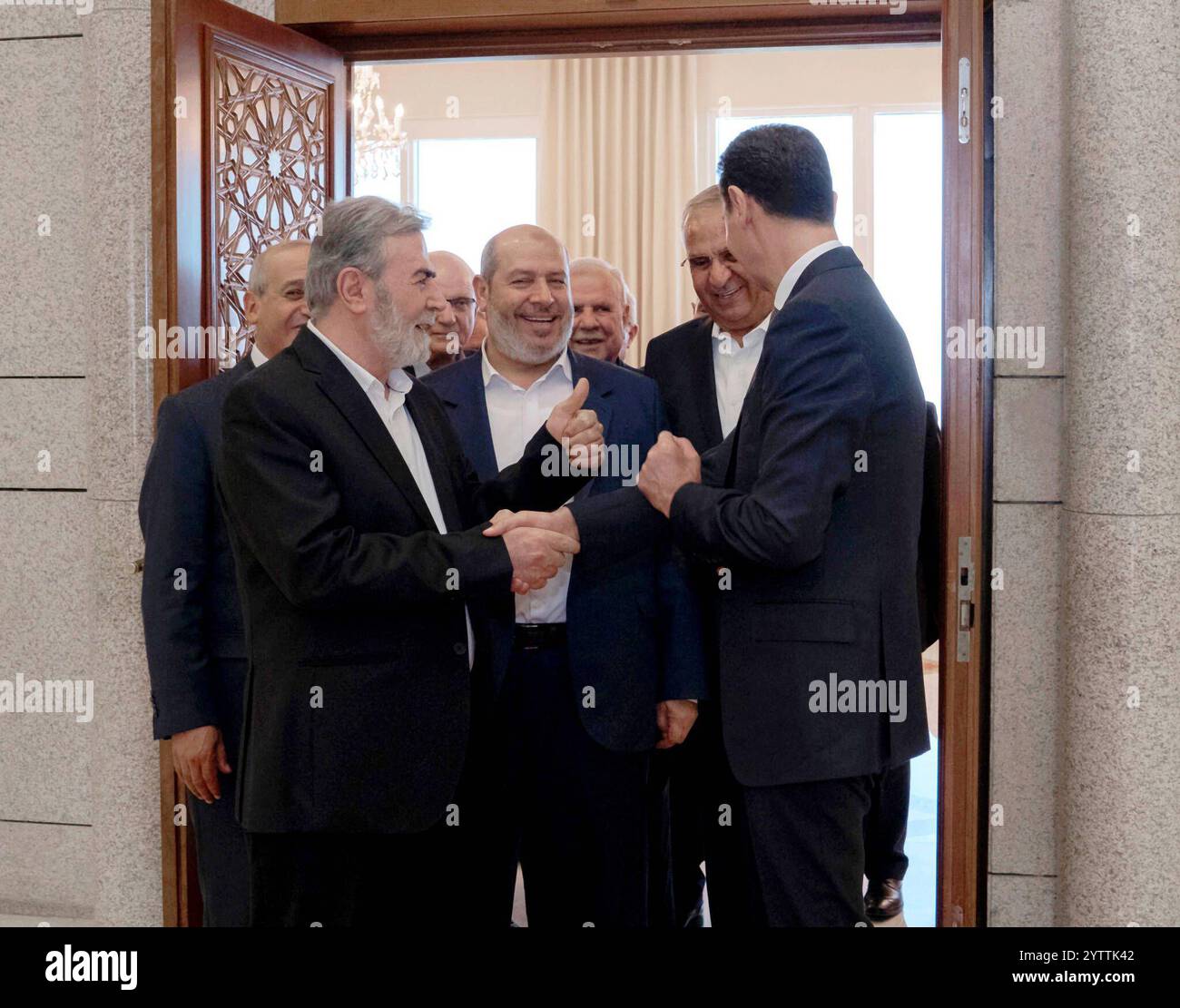Syria s president bashar al assad hi-res stock photography and images ...