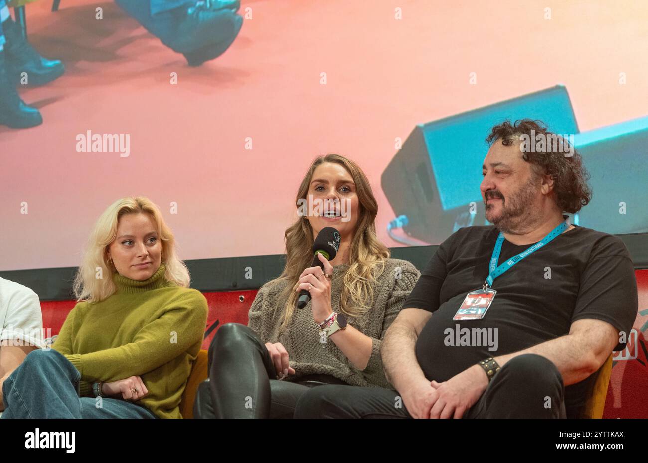DORTMUND, Germany. 7th Dec 2024. Ida Nielsen, Ragga Ragnars and Ivan ...