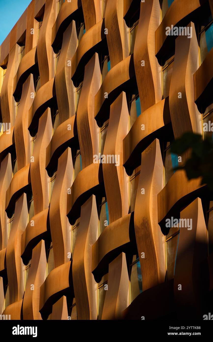 A beautifully intricate wooden weave pattern showcased on a stunning ...