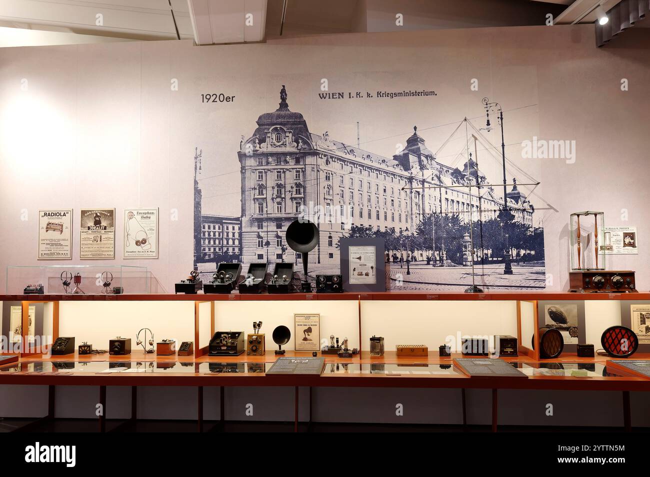 Technical Museum Vienna, Austria. Radio and sound technology from the ...