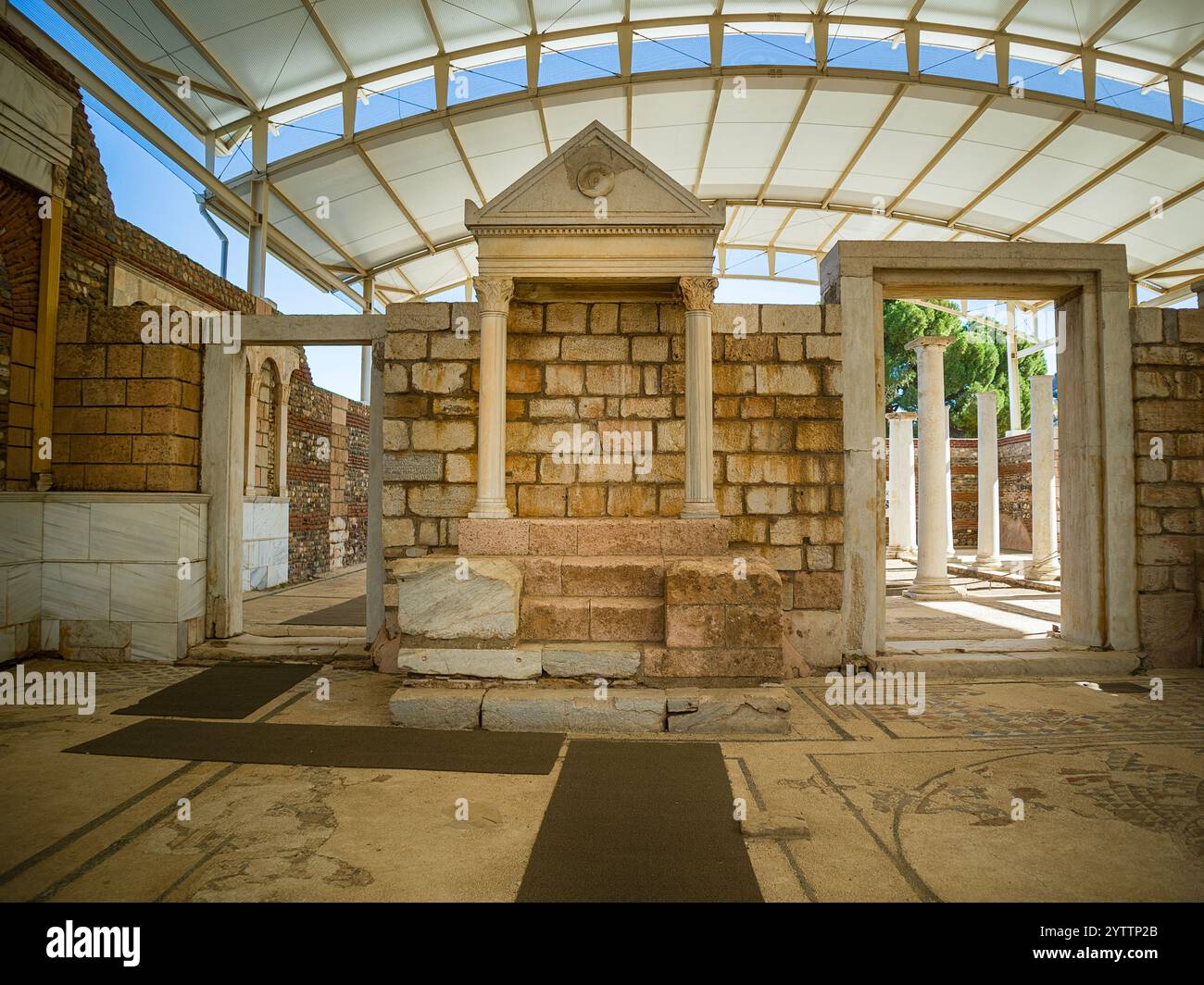 Ancient City Sardes (Sardis) in Turkey. Province of Lydia, major center ...