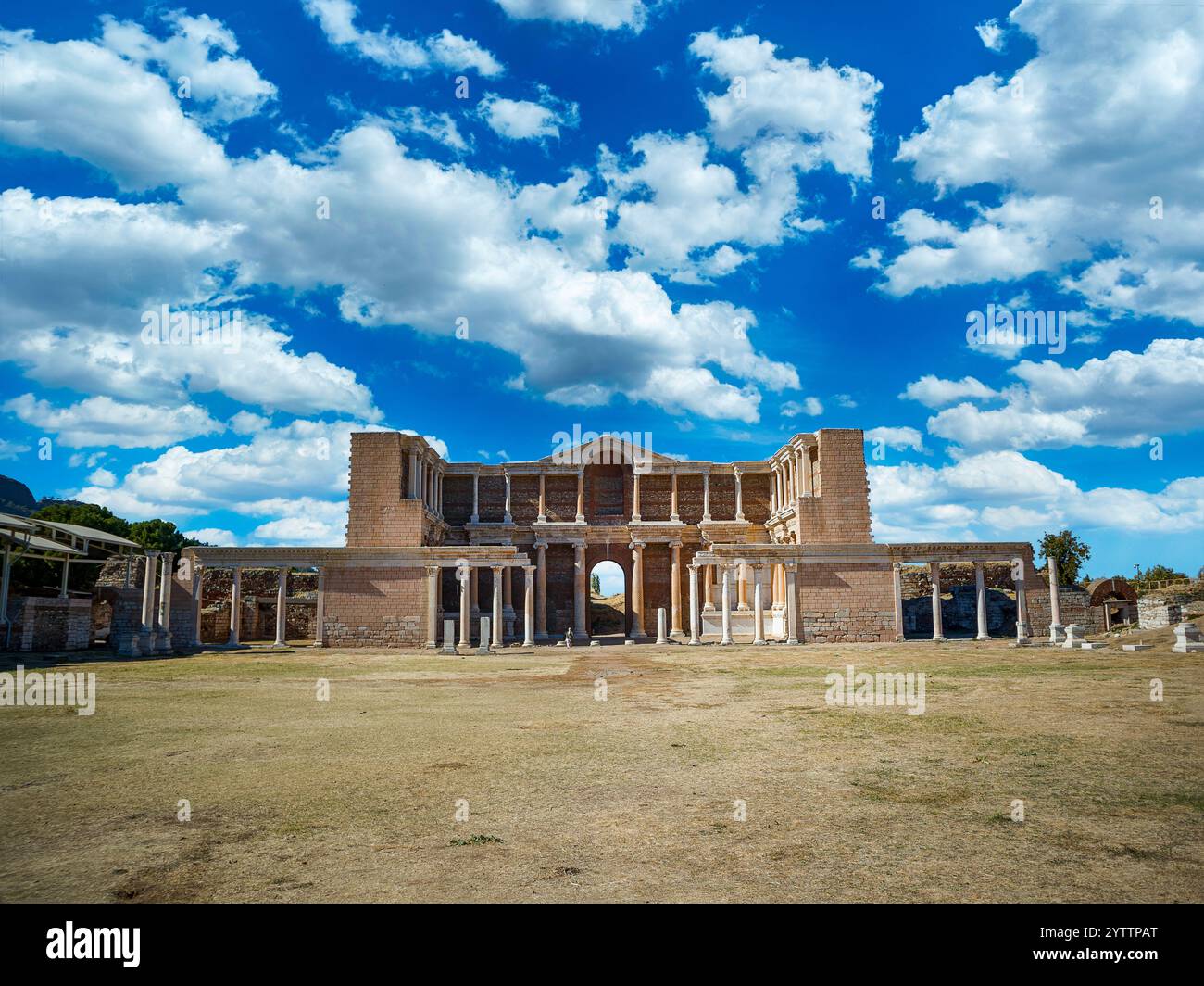 Ancient City Sardes (Sardis) in Turkey. Province of Lydia, major center ...