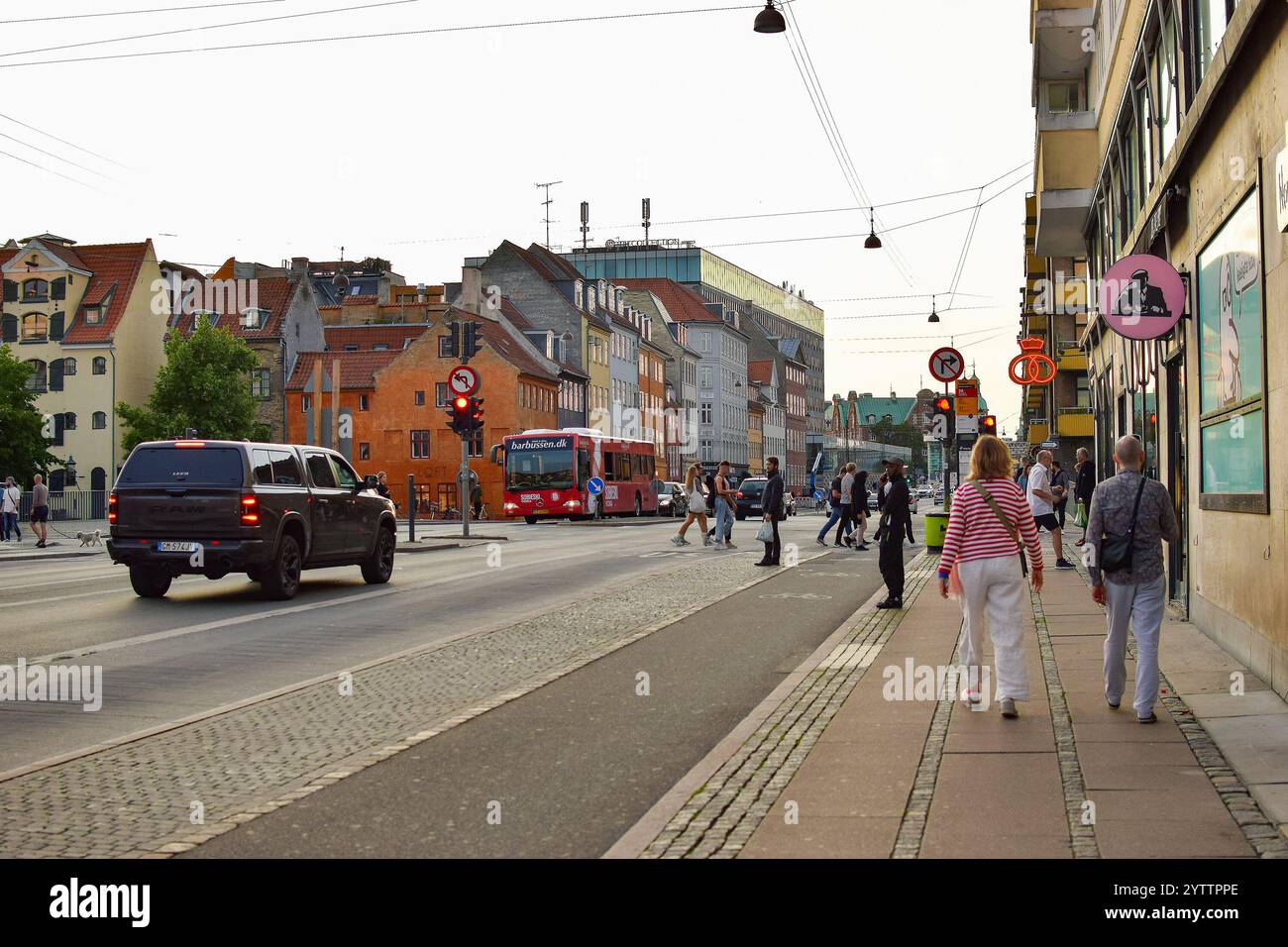 Copenhagen, Denmark. December 8, 2024. Copenhagen street view Stock ...
