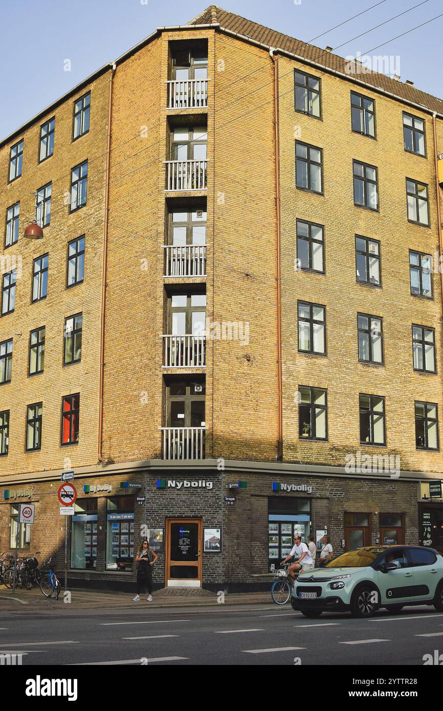 Copenhagen, Denmark. December 8, 2024. Copenhagen street view Stock ...