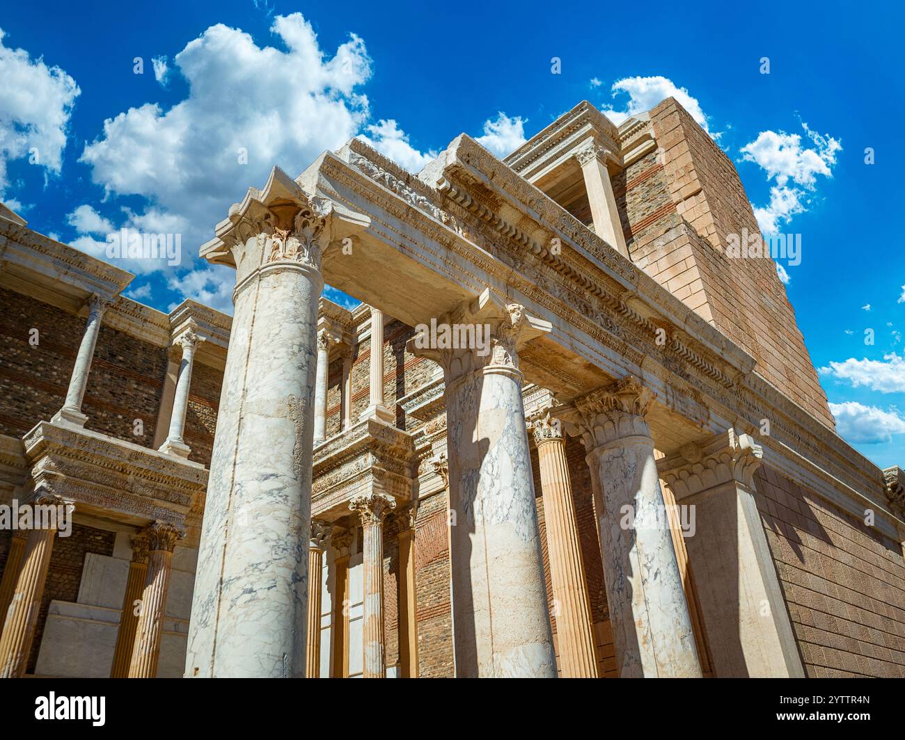 Ancient City Sardes (Sardis) in Turkey. Province of Lydia, major center ...