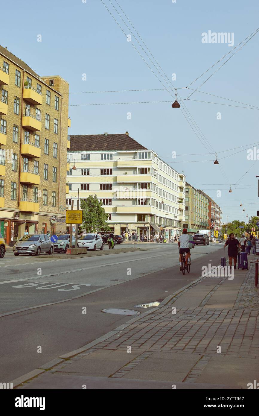 Copenhagen, Denmark. December 8, 2024. Copenhagen street view Stock ...