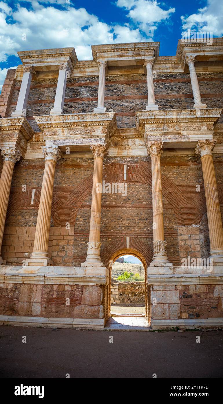 Ancient City Sardes (Sardis) in Turkey. Province of Lydia, major center ...