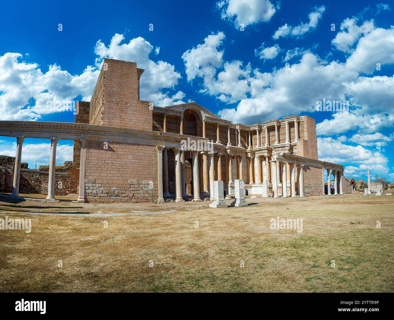 Ancient City Sardes (Sardis) in Turkey. Province of Lydia, major center ...
