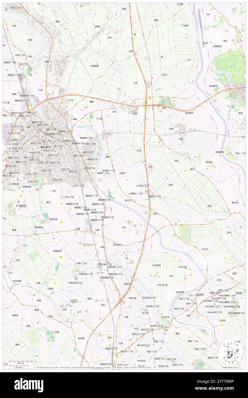 Numamawari, Kasukabe Shi, JP, Japan, Saitama, N 35 57' 45'', N 139 47 ...