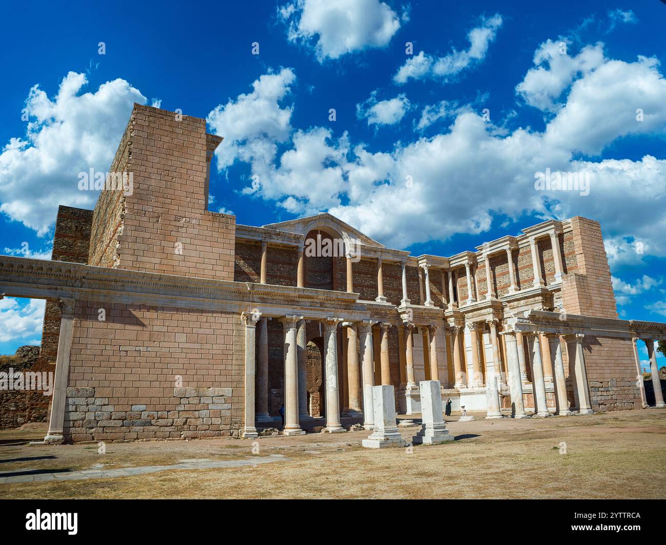Ancient City Sardes (Sardis) in Turkey. Province of Lydia, major center ...