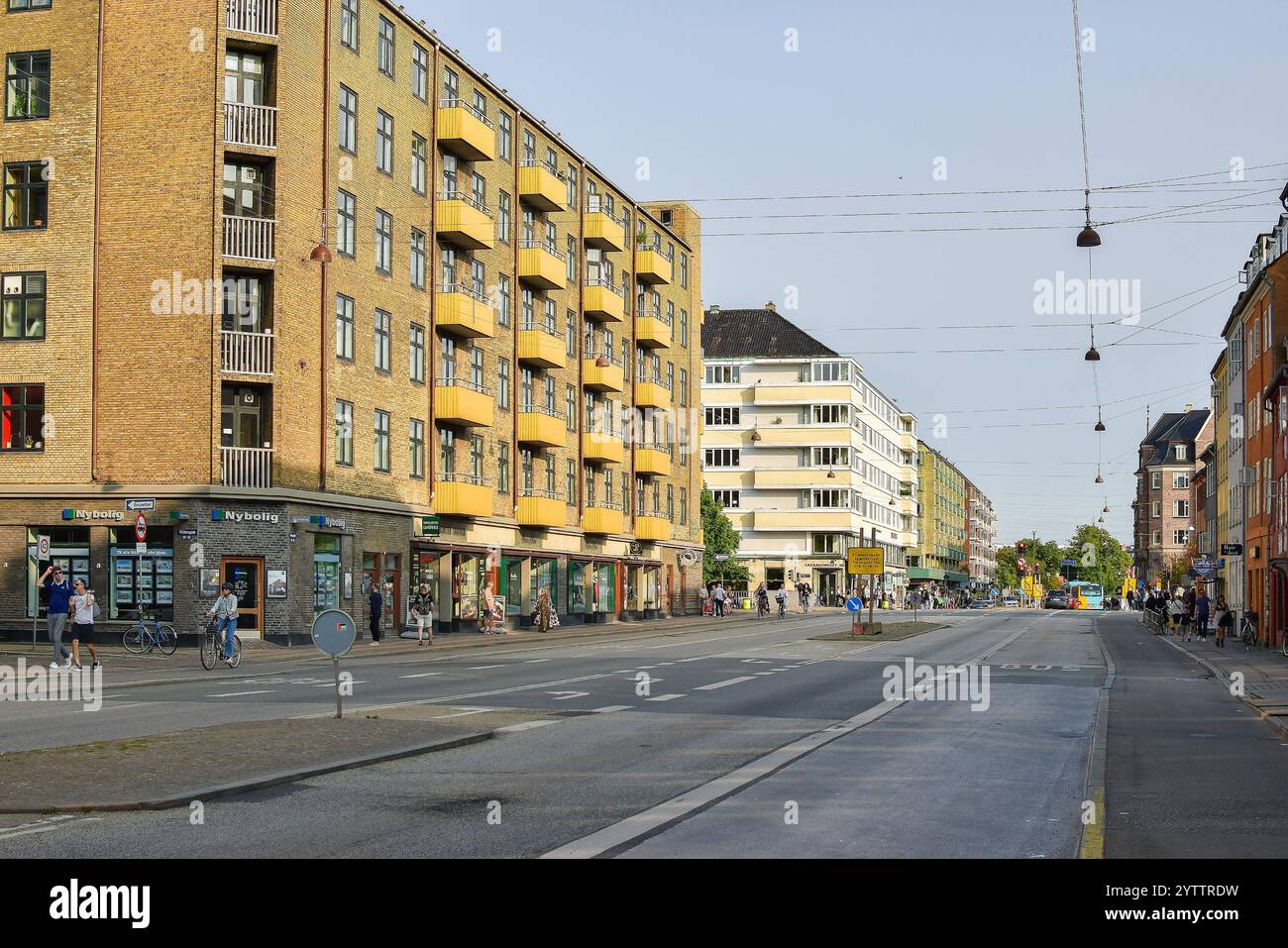 Copenhagen, Denmark. December 8, 2024. Copenhagen street view Stock ...
