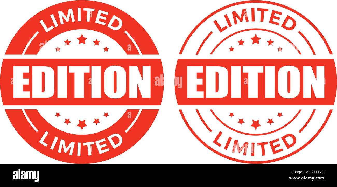 New limited edition Stock Vector Images - Alamy