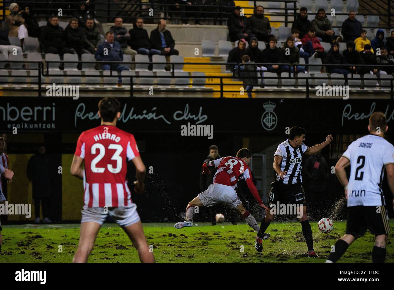 Irún, Gipuzkoa, Spain - 7th December 2024: Beñat Gerenabarrena during ...